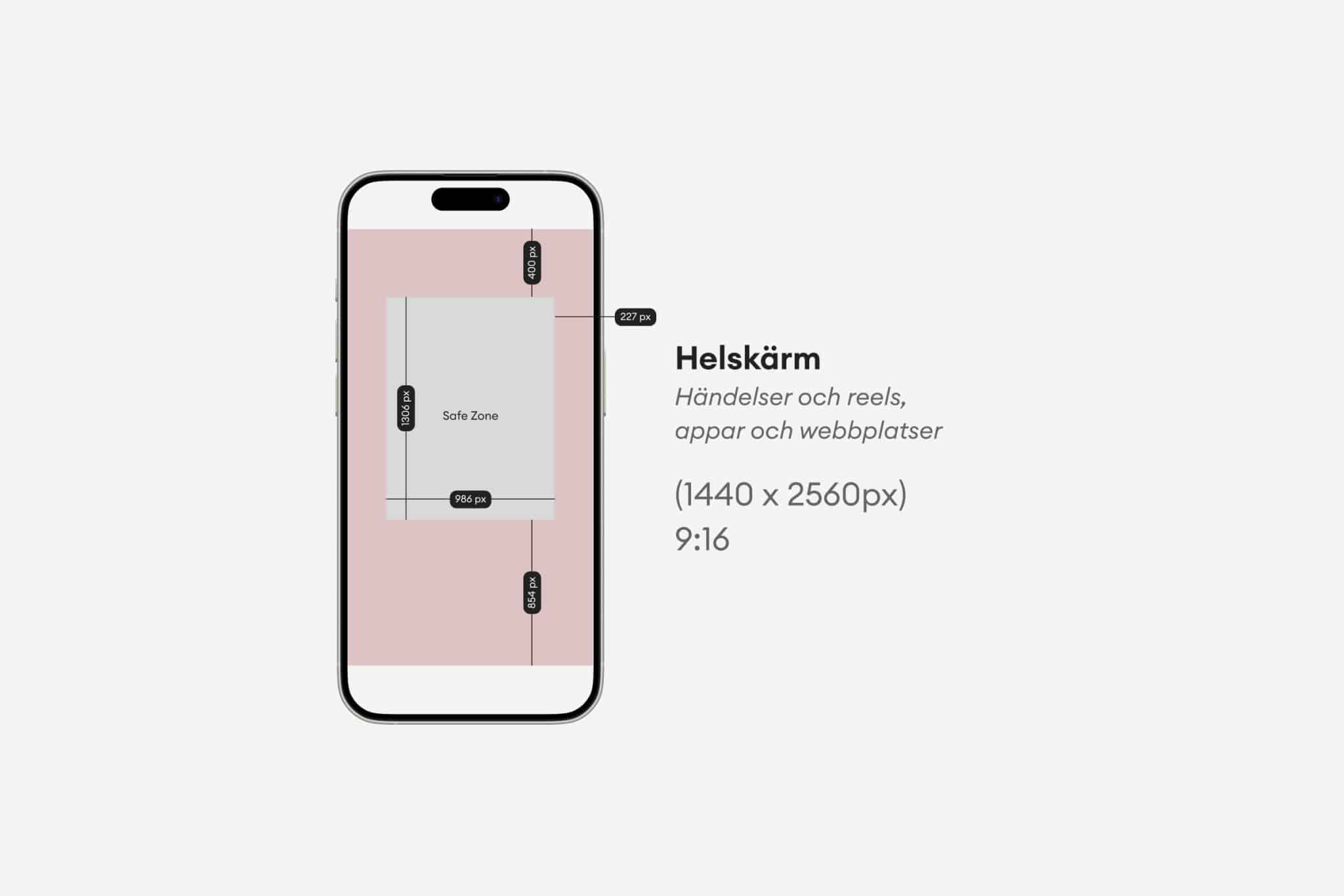 Bildformat & Safe Zones 2025 – guide för Meta, LinkedIn, TikTok & Snapchat