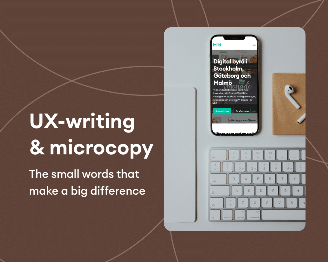 UX writing & microcopy – small words that make a big difference to ...